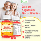 Vitamin D3 enriched calcium gummies