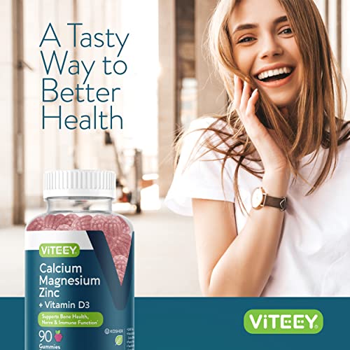 Vitamin D3 enriched calcium gummies