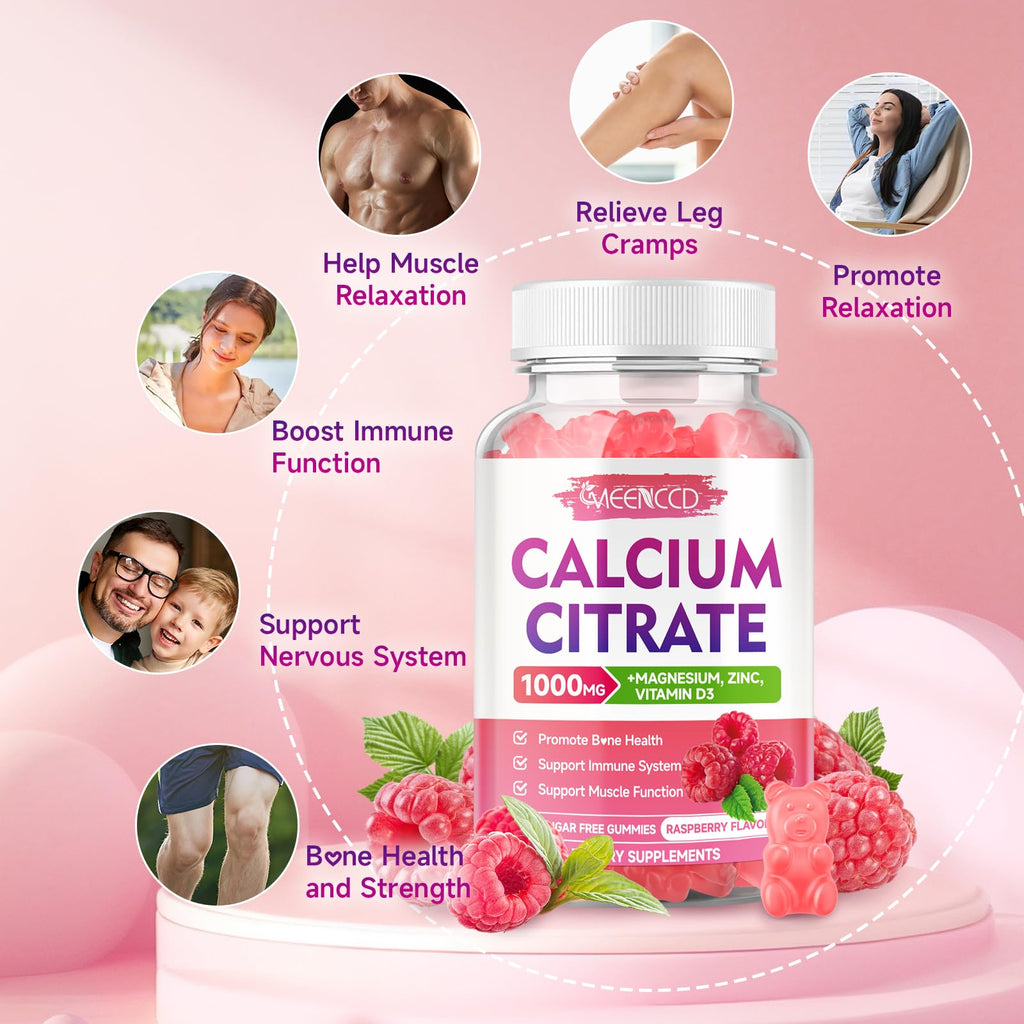 vitamin D3 enriched calcium gummies