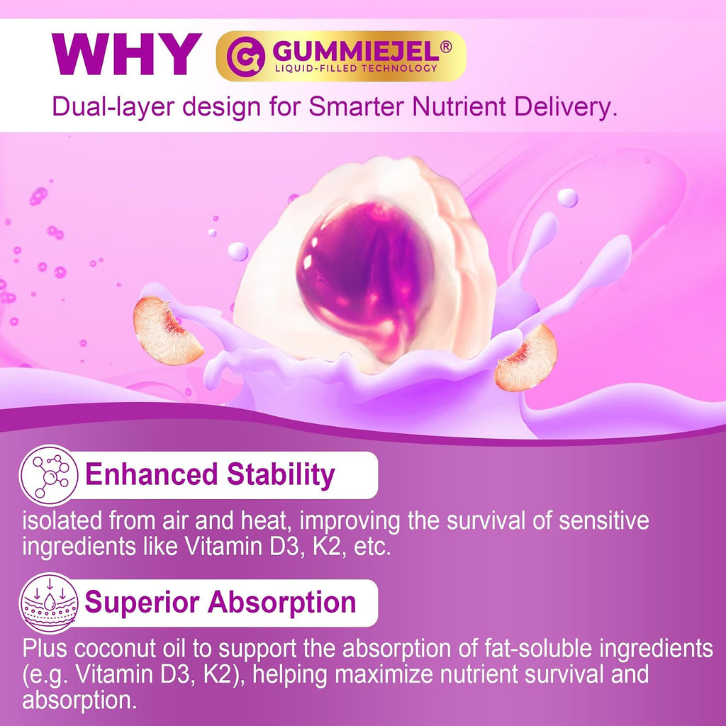 vitamin D3 enriched calcium gummy vitamins