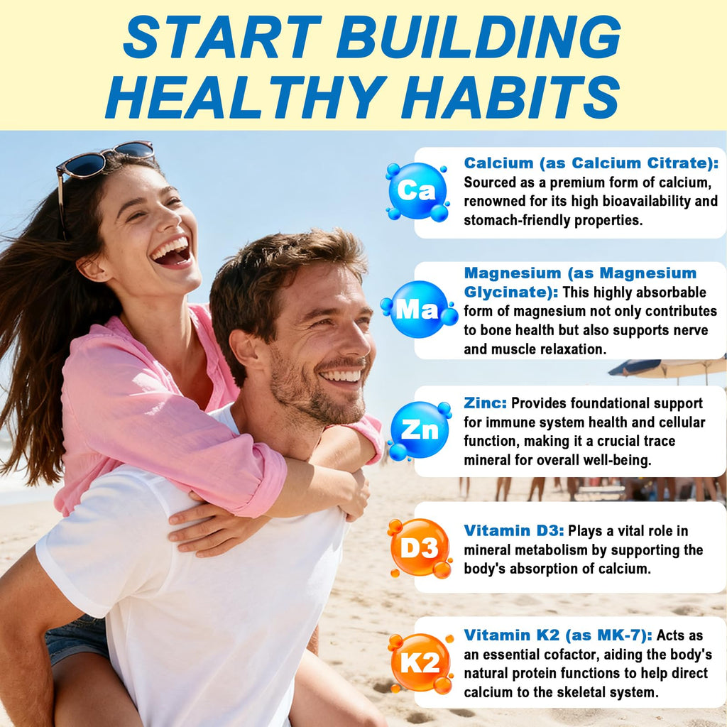 Vitamin D3 enriched calcium supplement