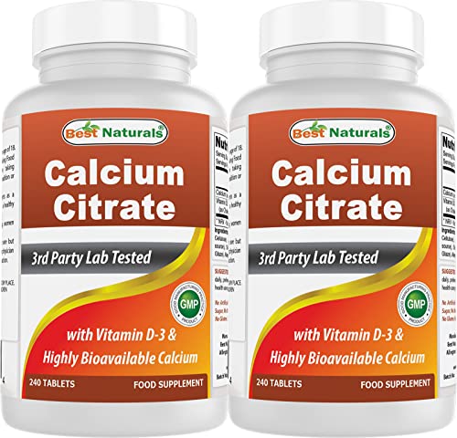 vitamin D3 enriched calcium supplement