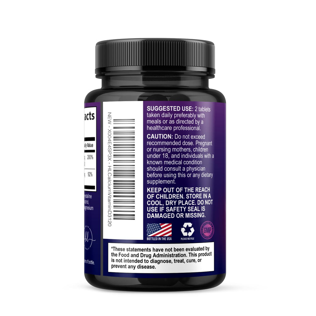 vitamin D3 enriched calcium supplement