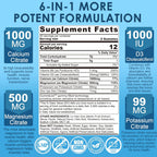 Vitamin D3 enriched calcium supplement