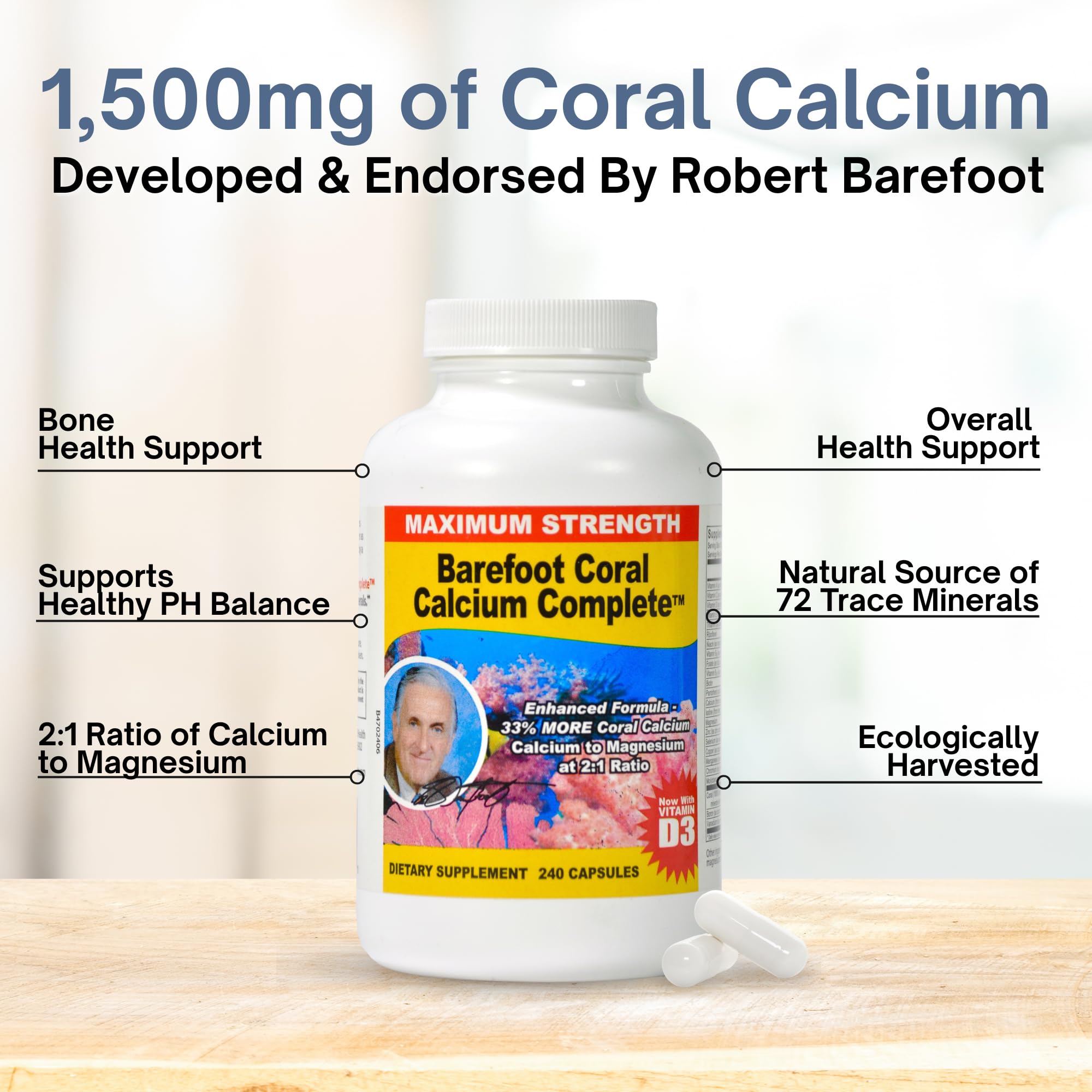 vitamin D3 enriched calcium supplement