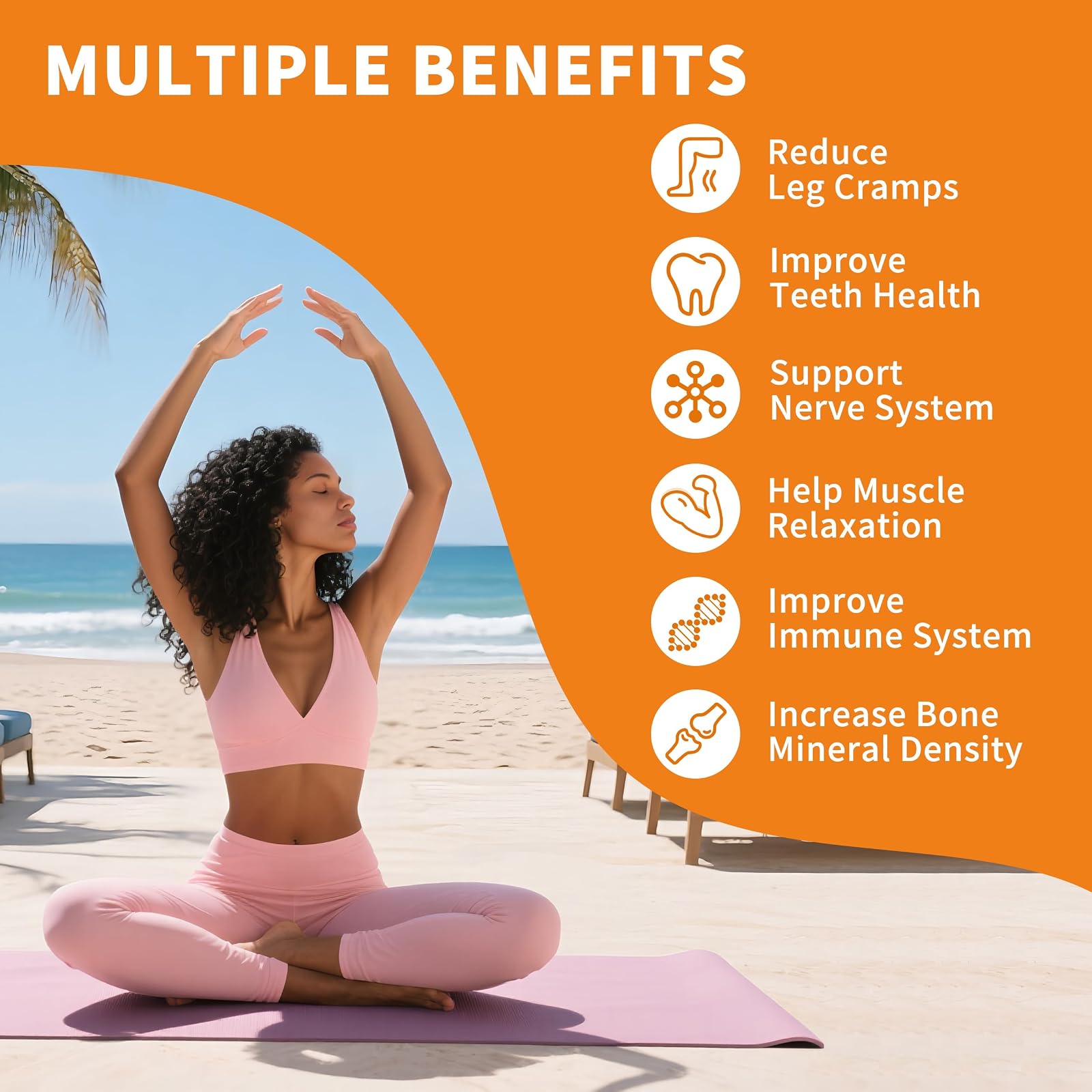 Vitamin D3 enriched calcium supplement