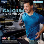 Vitamin D3 enriched calcium supplement