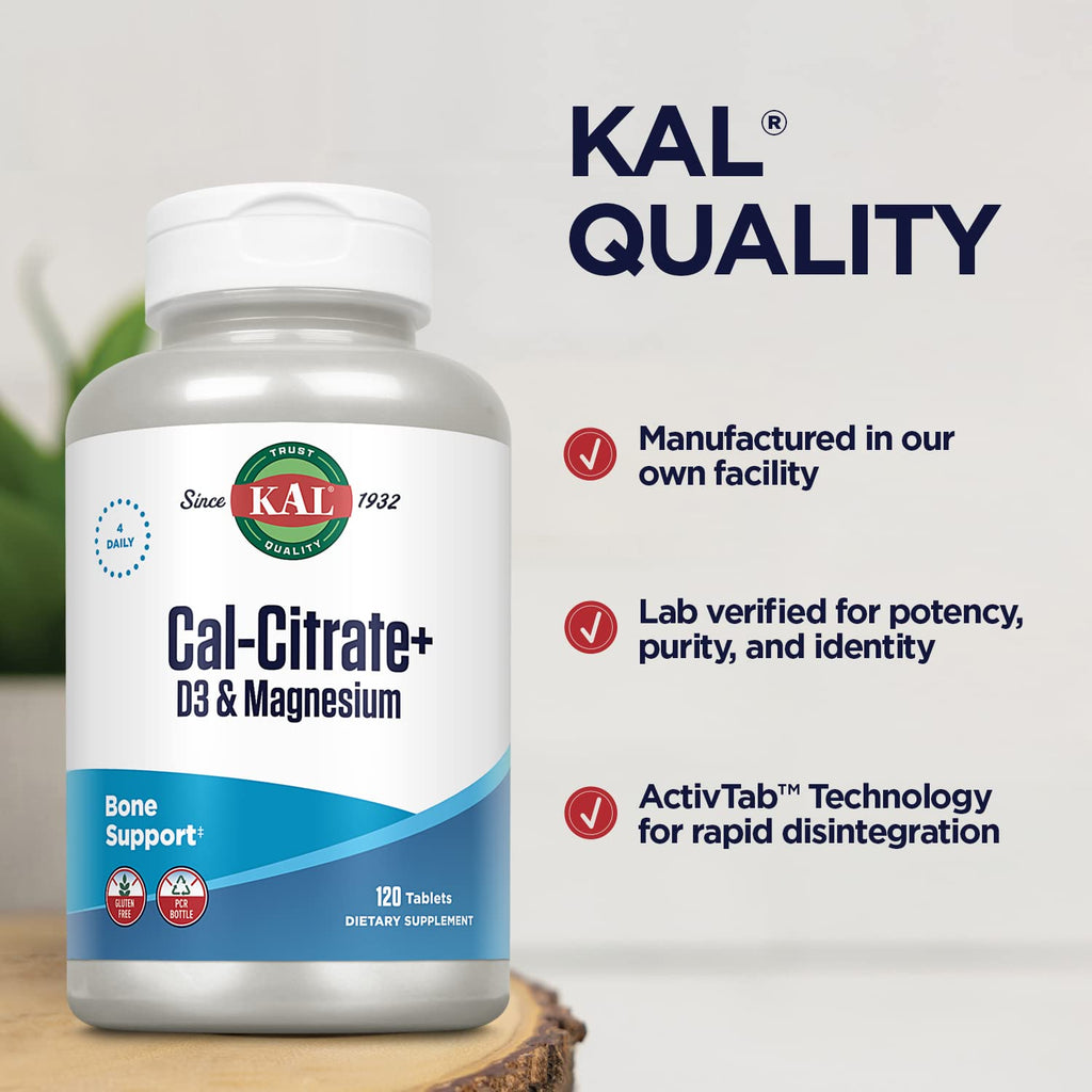 Vitamin D3 enriched calcium supplement