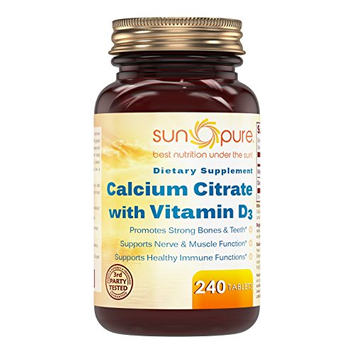Vitamin D3 enriched calcium supplement