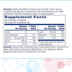 Vitamin D3 enriched calcium tablets