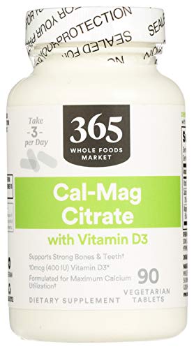vitamin D3 enriched calcium tablets