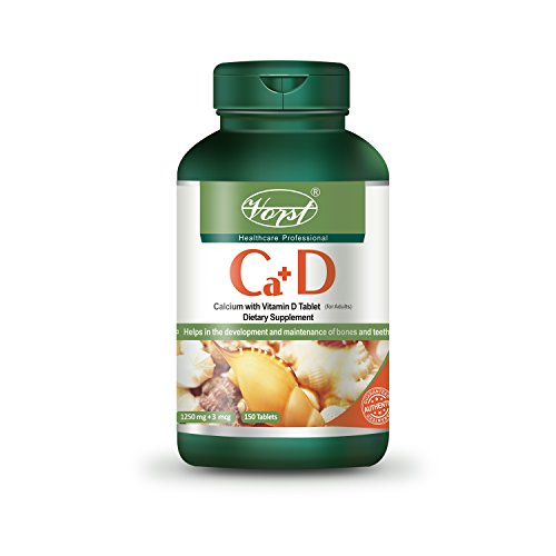 Vitamin D3 enriched calcium tablets
