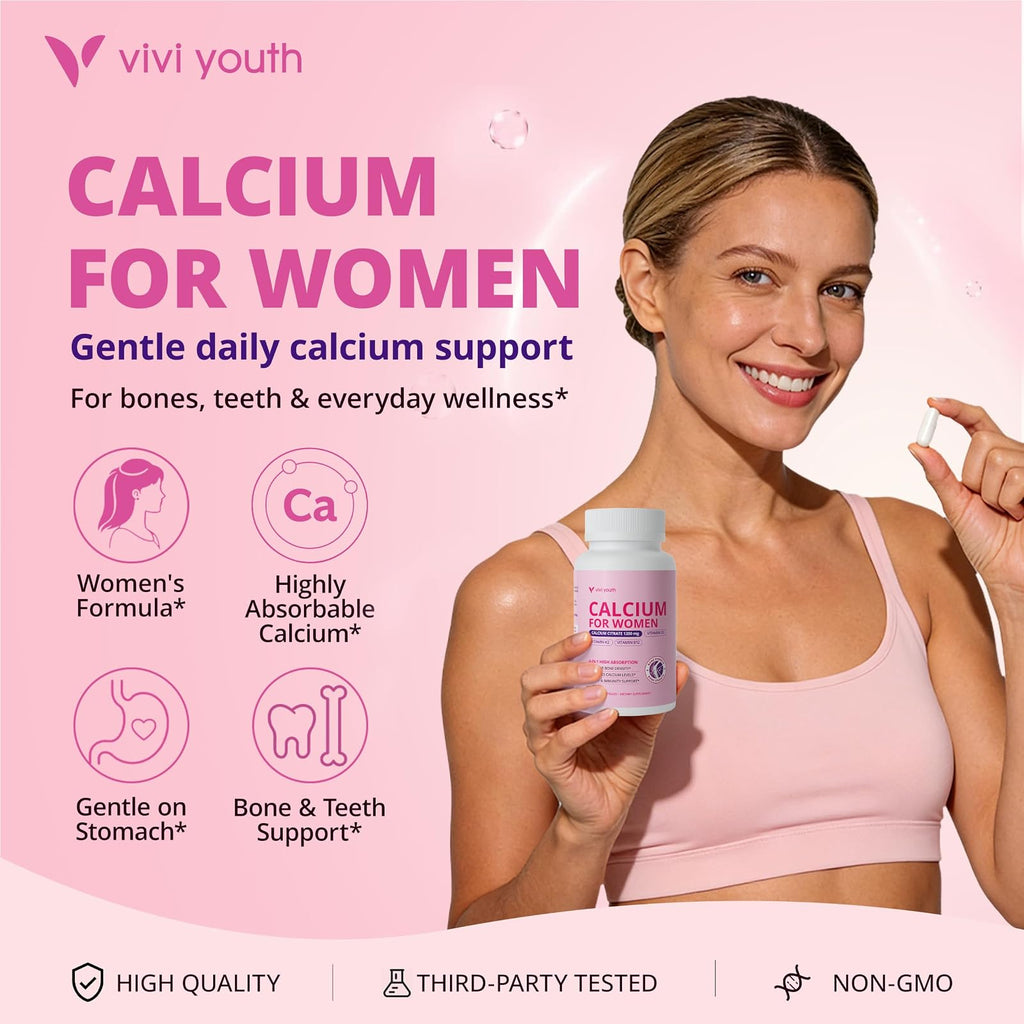 Vitamin D3 enriched calcium tablets