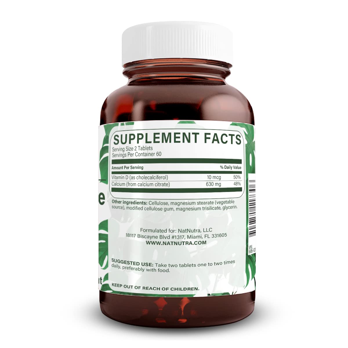 vitamin D3 enriched calcium tablets