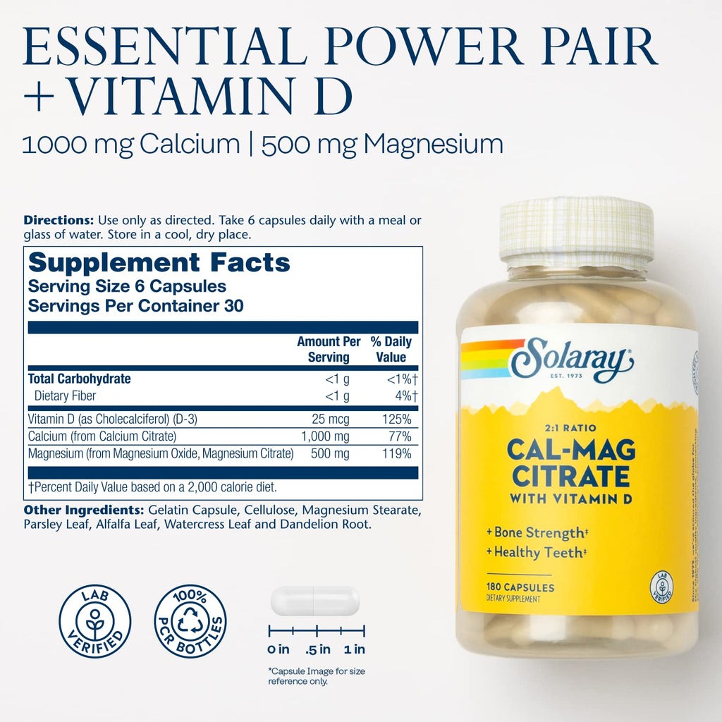 vitamin D3 enriched calcium