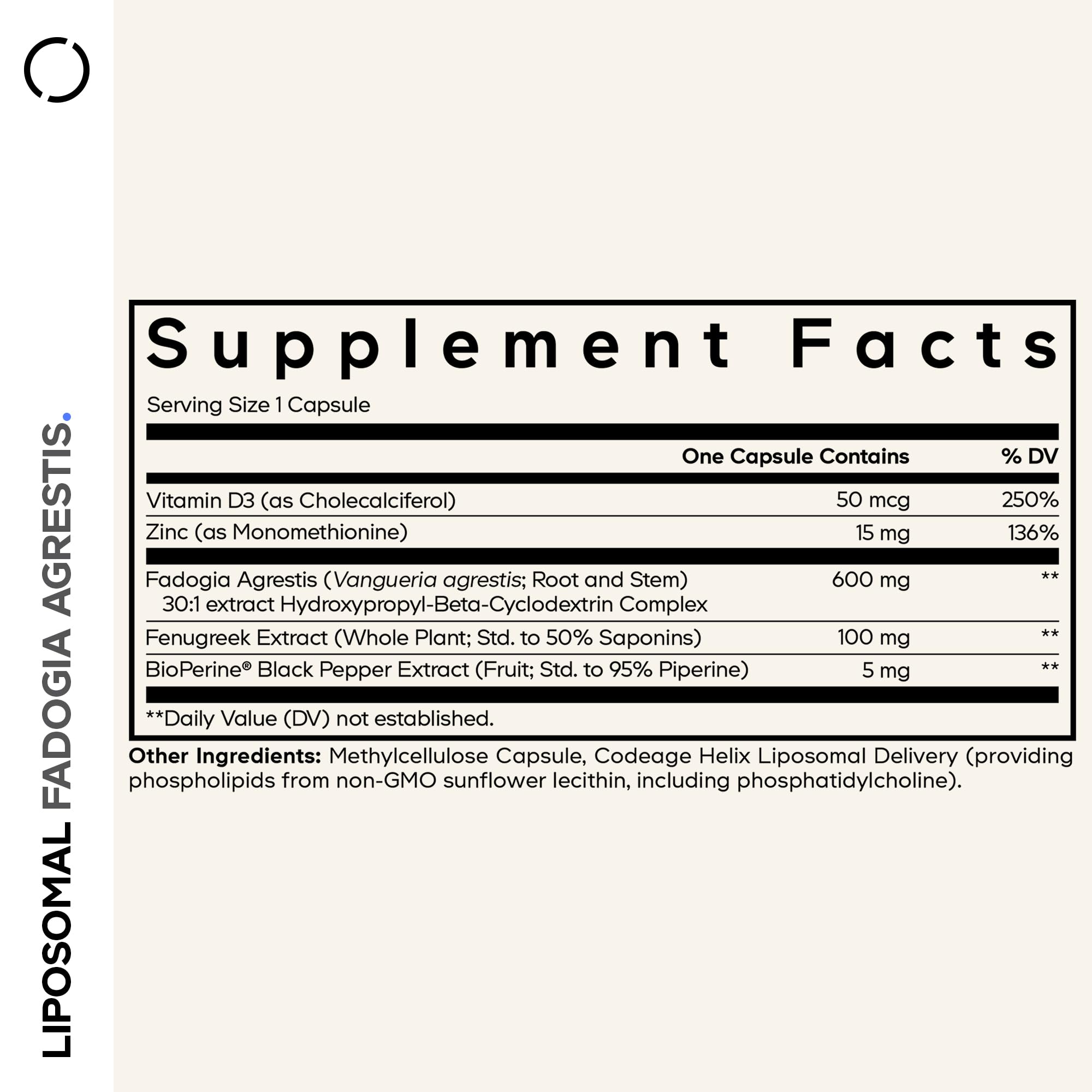 Vitamin D3 enriched health capsules