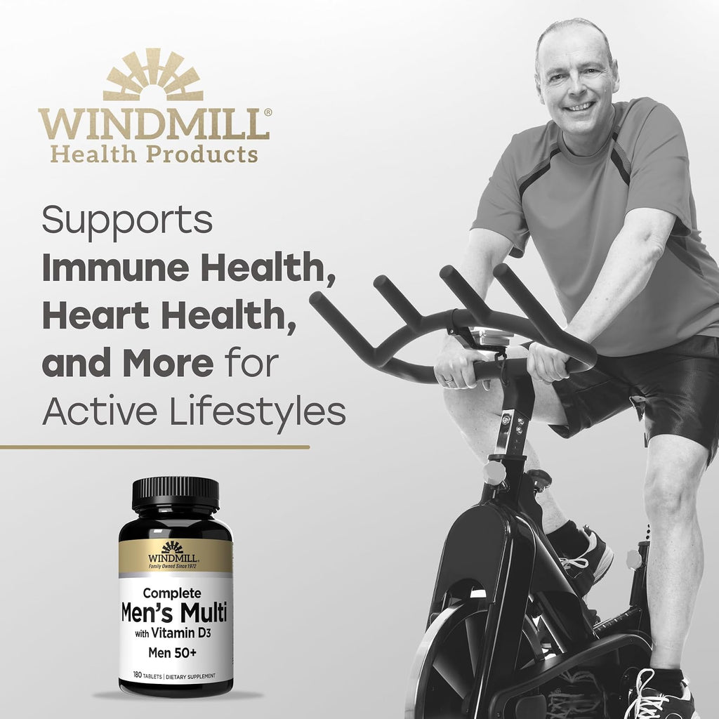 Vitamin D3 enriched multivitamins for seniors