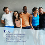 Vitamin D3 enriched zinc for wellness