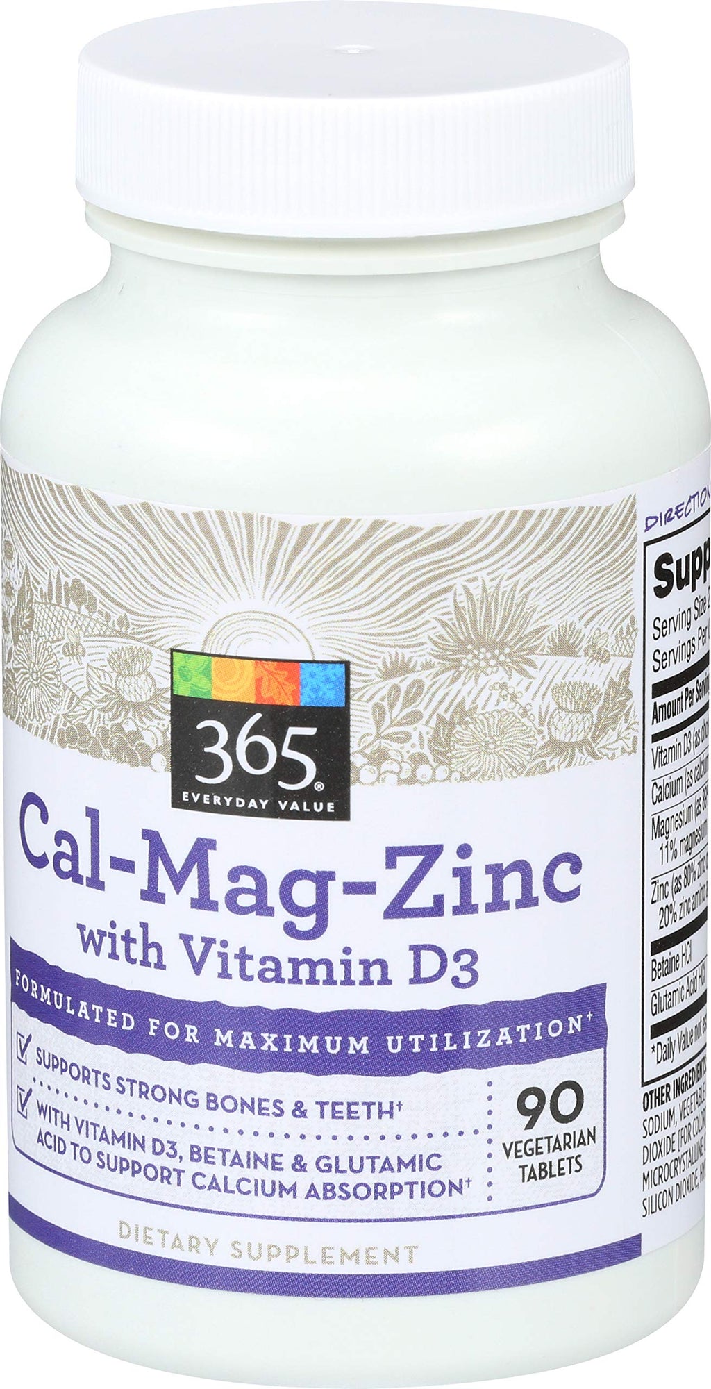 vitamin D3 enriched zinc tablets