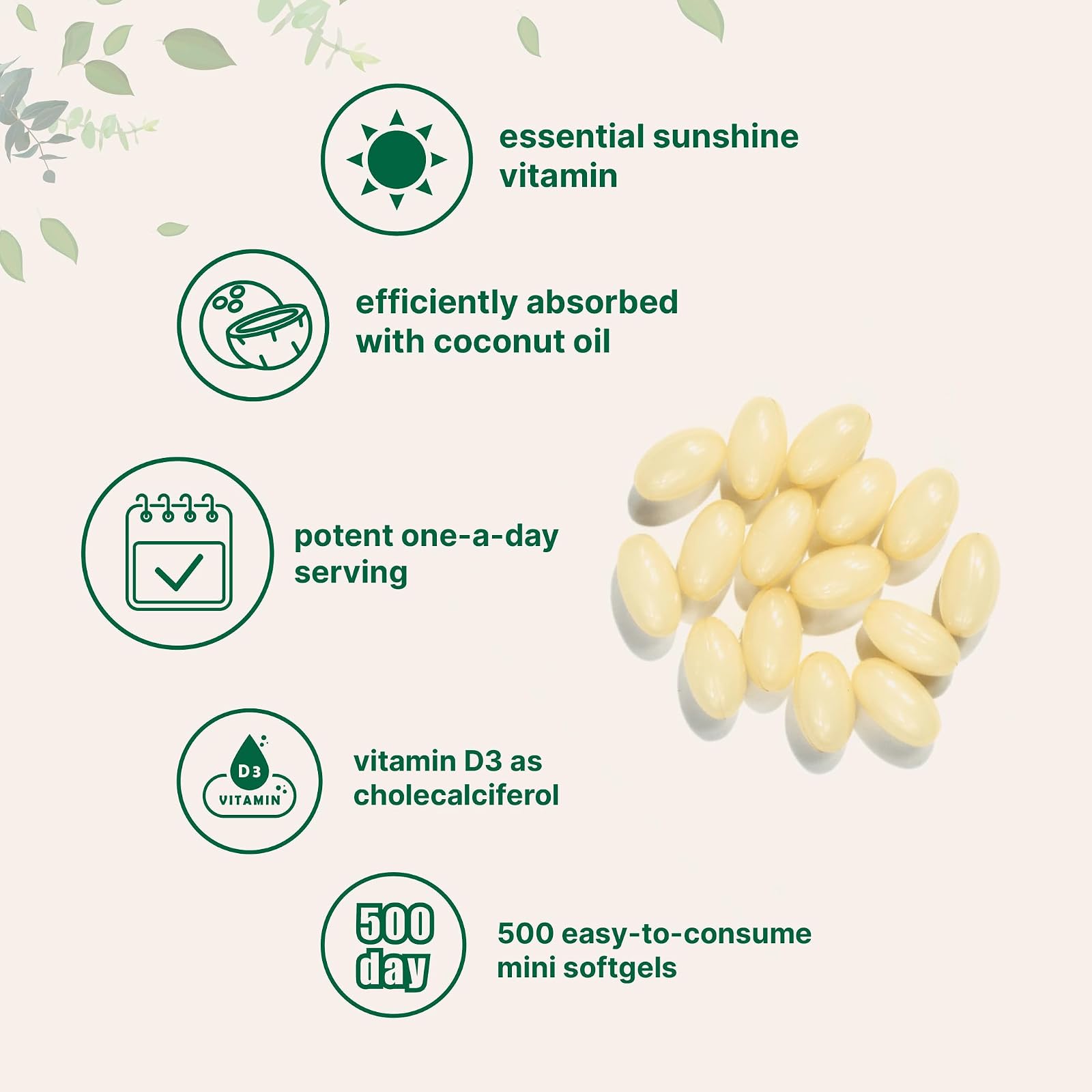 vitamin D3 for bone health support