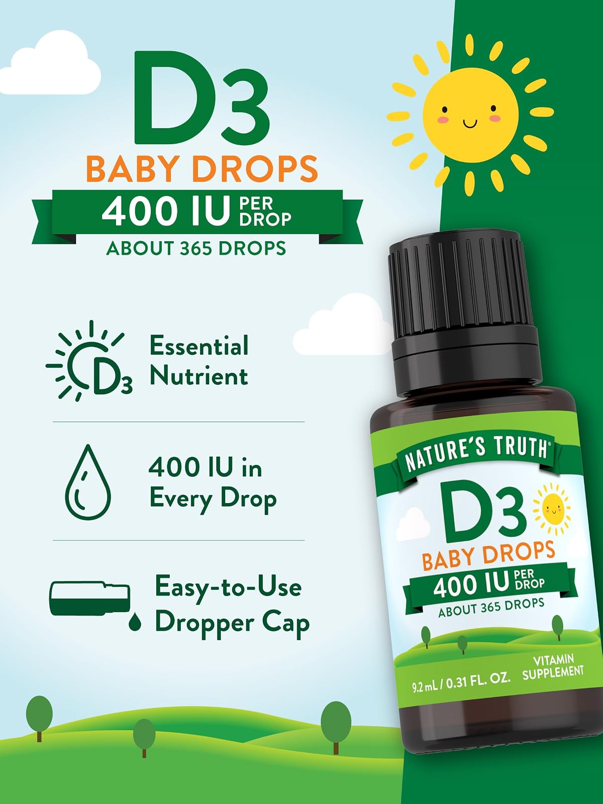 Vitamin D3 for bone health