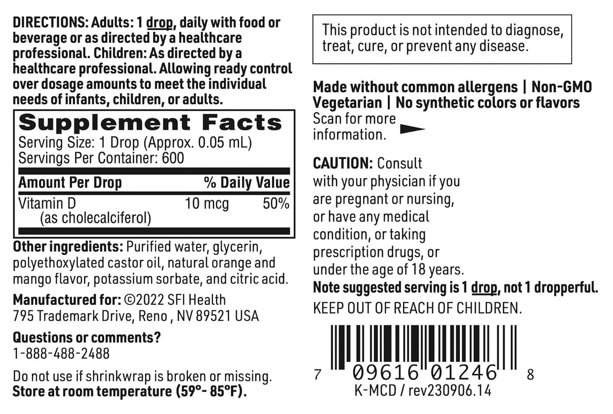 Vitamin D3 for bone health