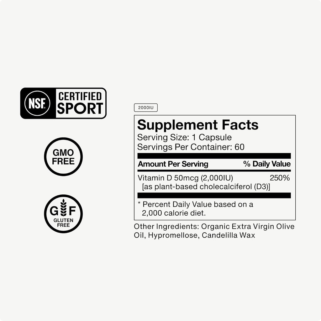 Vitamin D3 for bone strength
