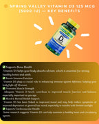 Vitamin D3 for bone strength