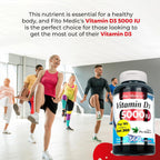 Vitamin D3 for bone strength