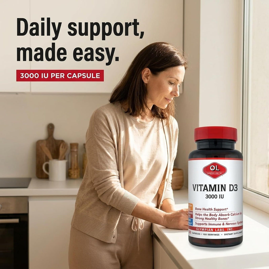 vitamin D3 for bone strength