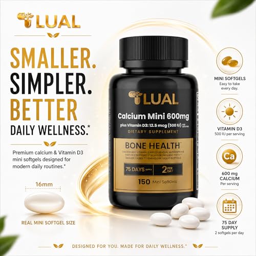 Vitamin D3 for calcium absorption