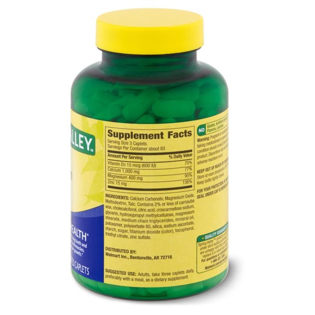 Vitamin D3 for calcium absorption