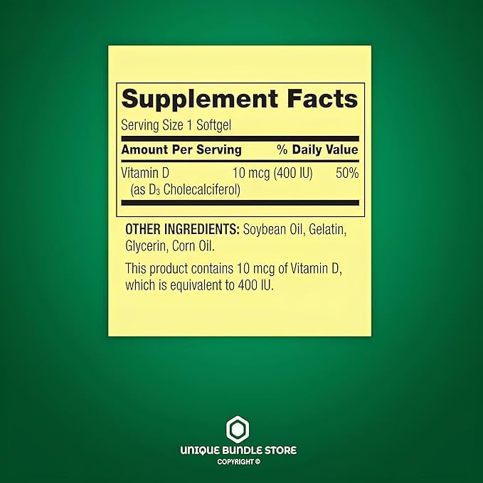 Vitamin D3 for daily wellness
