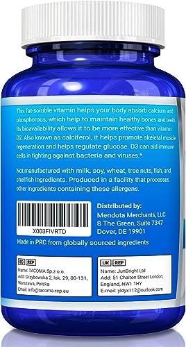 Vitamin D3 for daily wellness