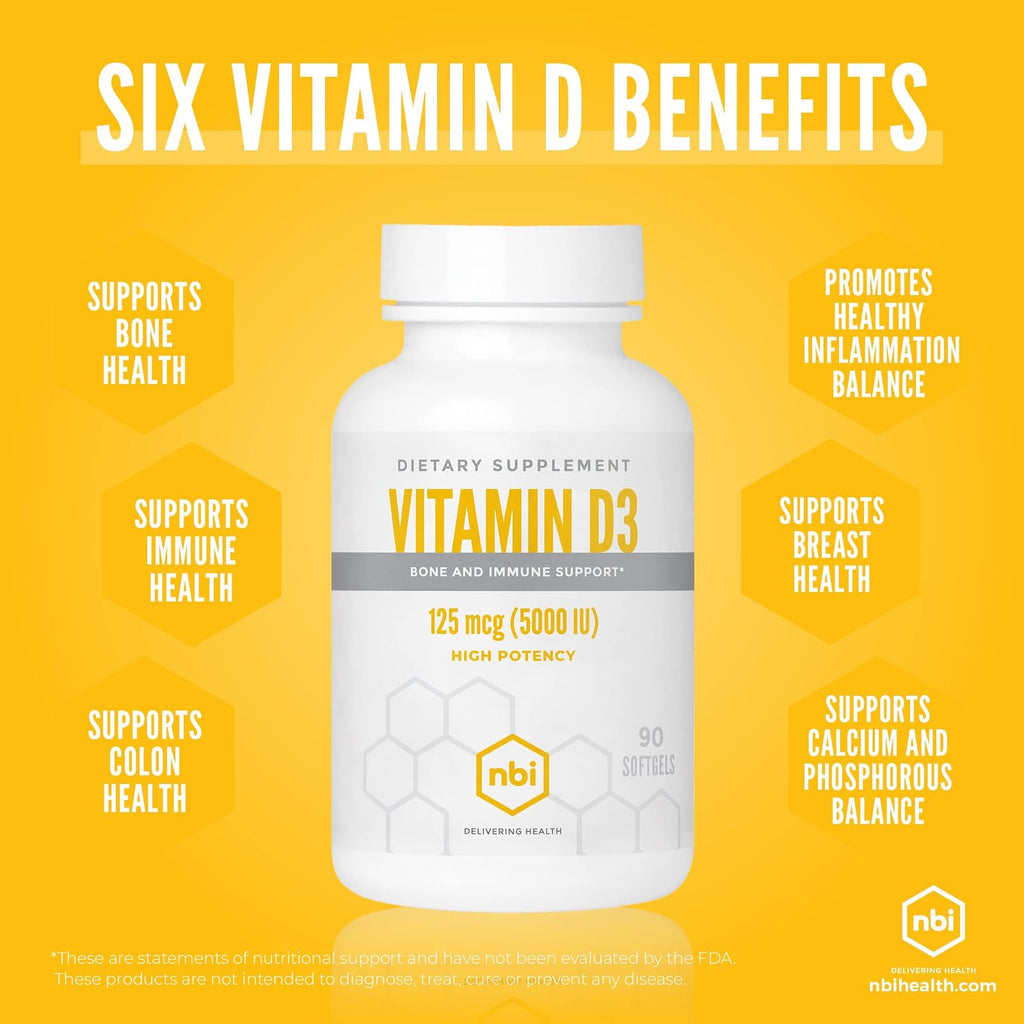 Vitamin D3 for energy and mood