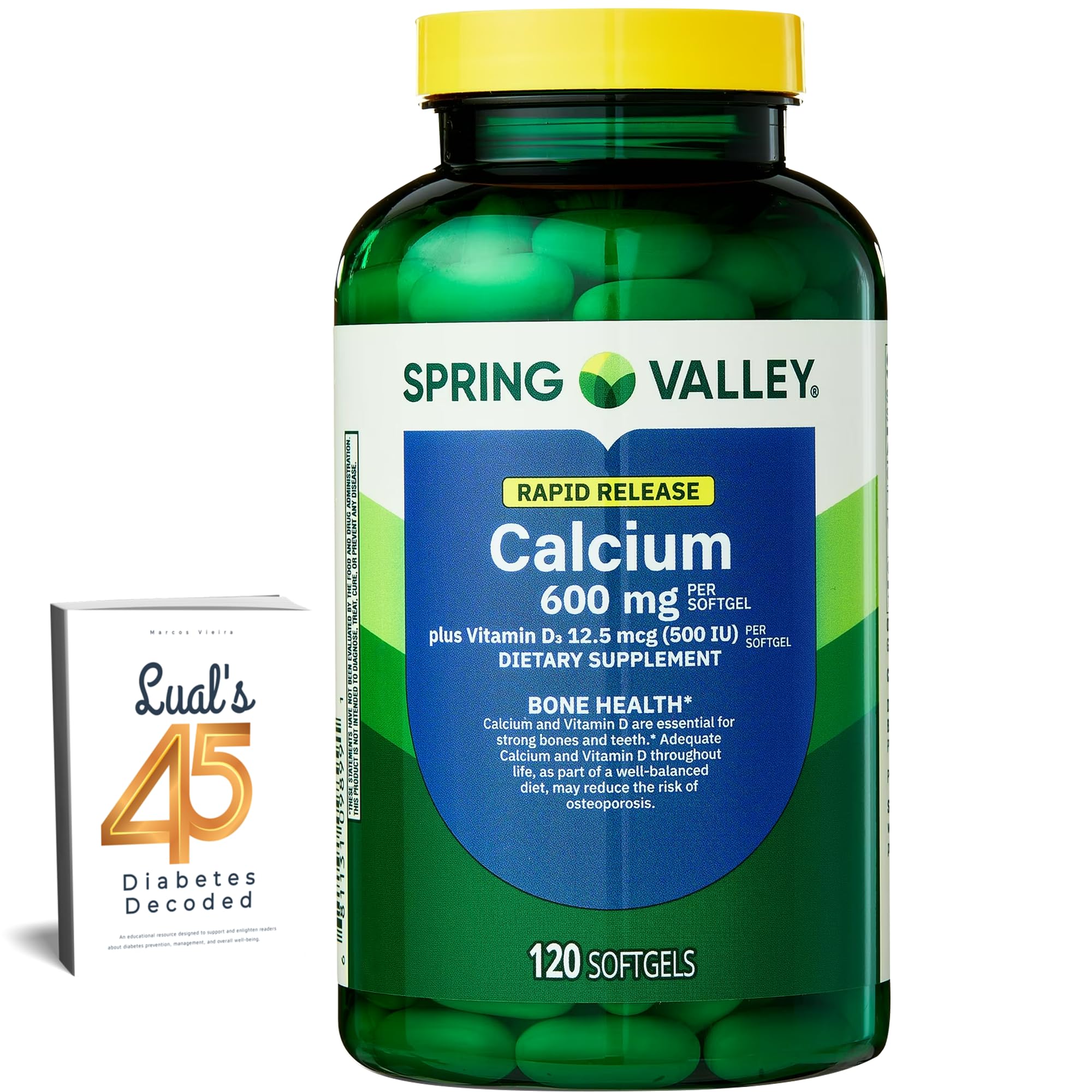 Vitamin D3 for enhanced calcium absorption