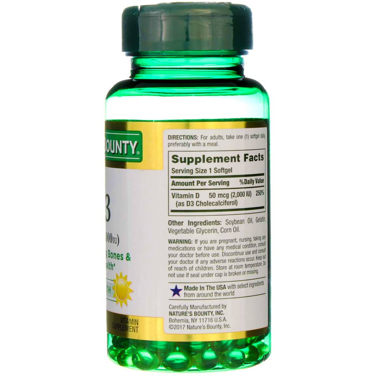 vitamin D3 for immune support