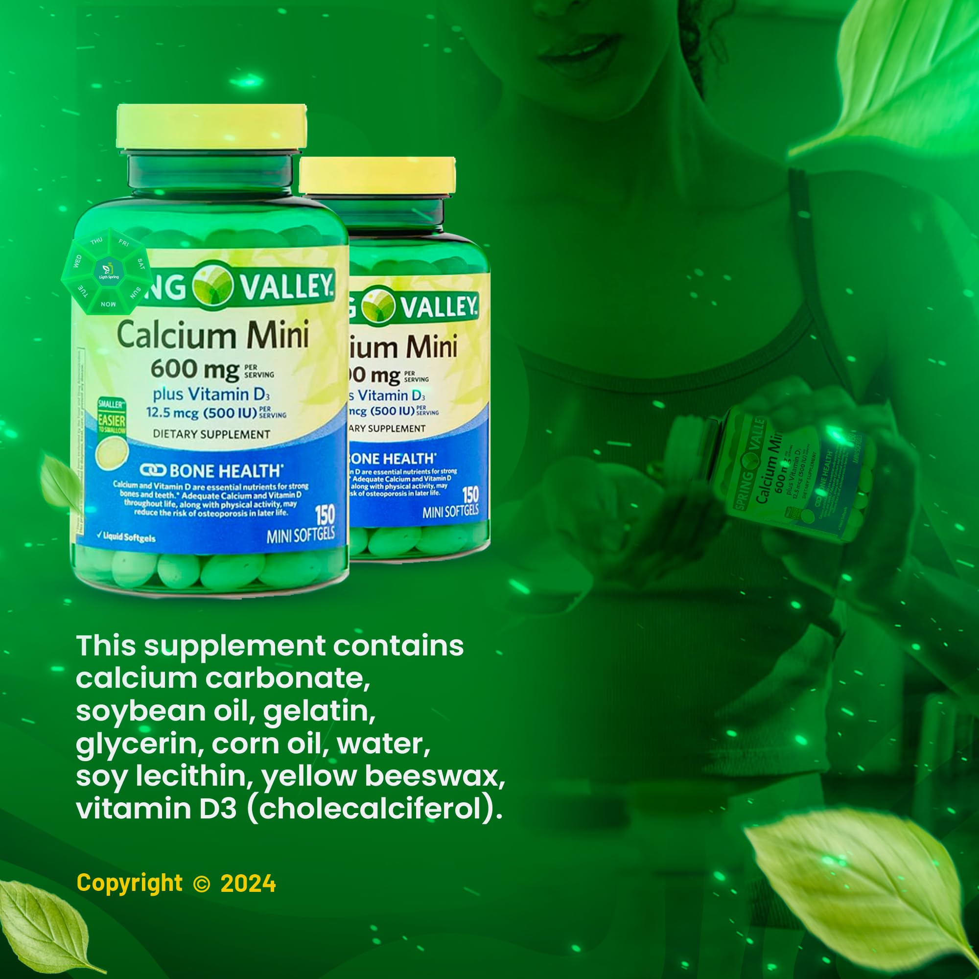 Vitamin D3 for immune support