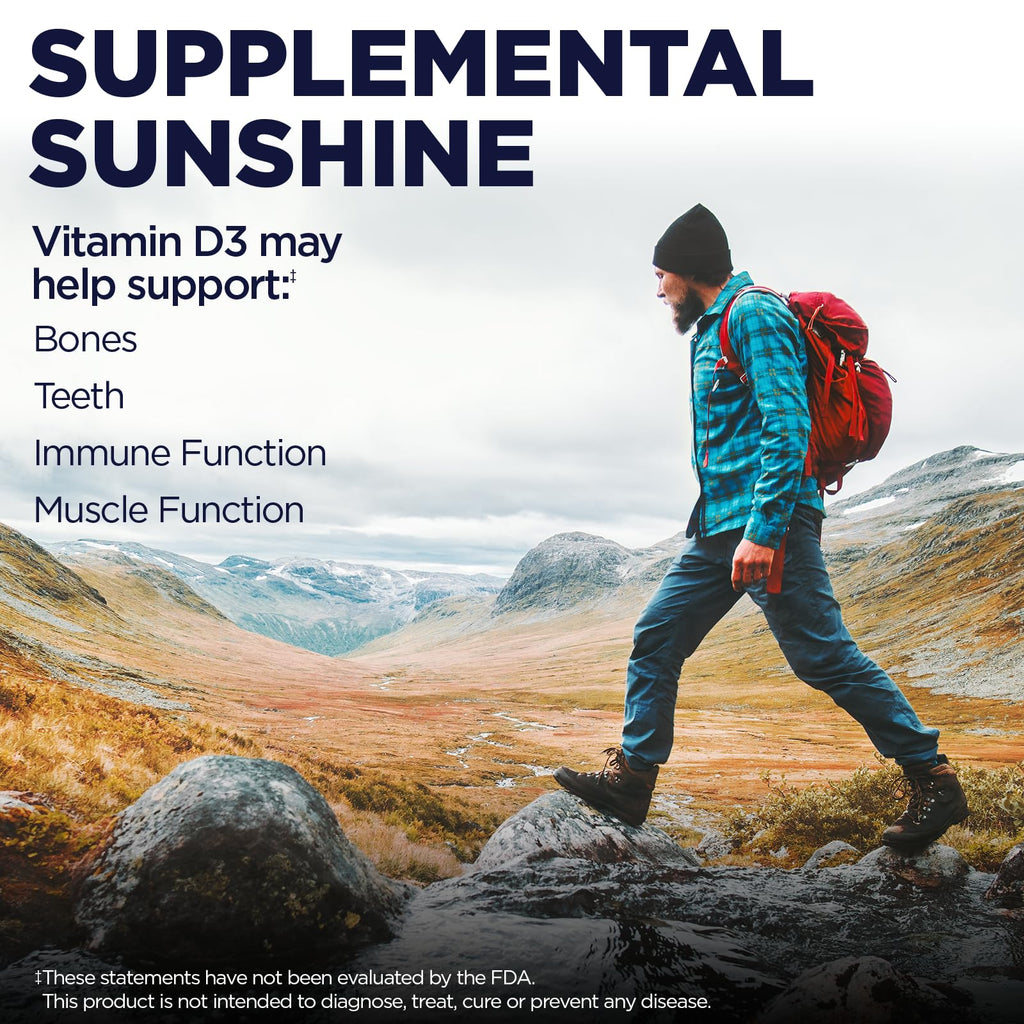Vitamin D3 for immune support