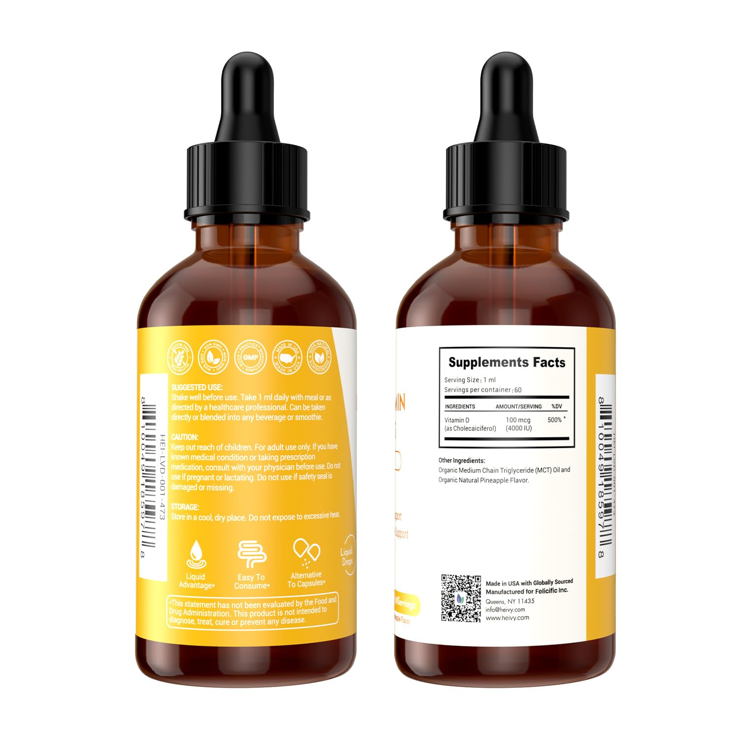Vitamin D3 for immune support