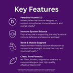 Vitamin D3 for immune support