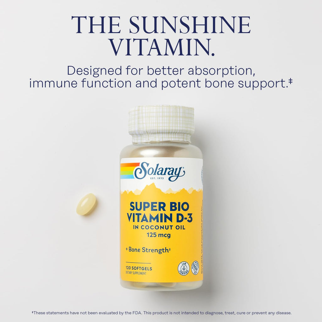 Vitamin D3 for immune support
