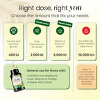 Vitamin D3 for immune support