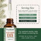 Vitamin D3 for immune support
