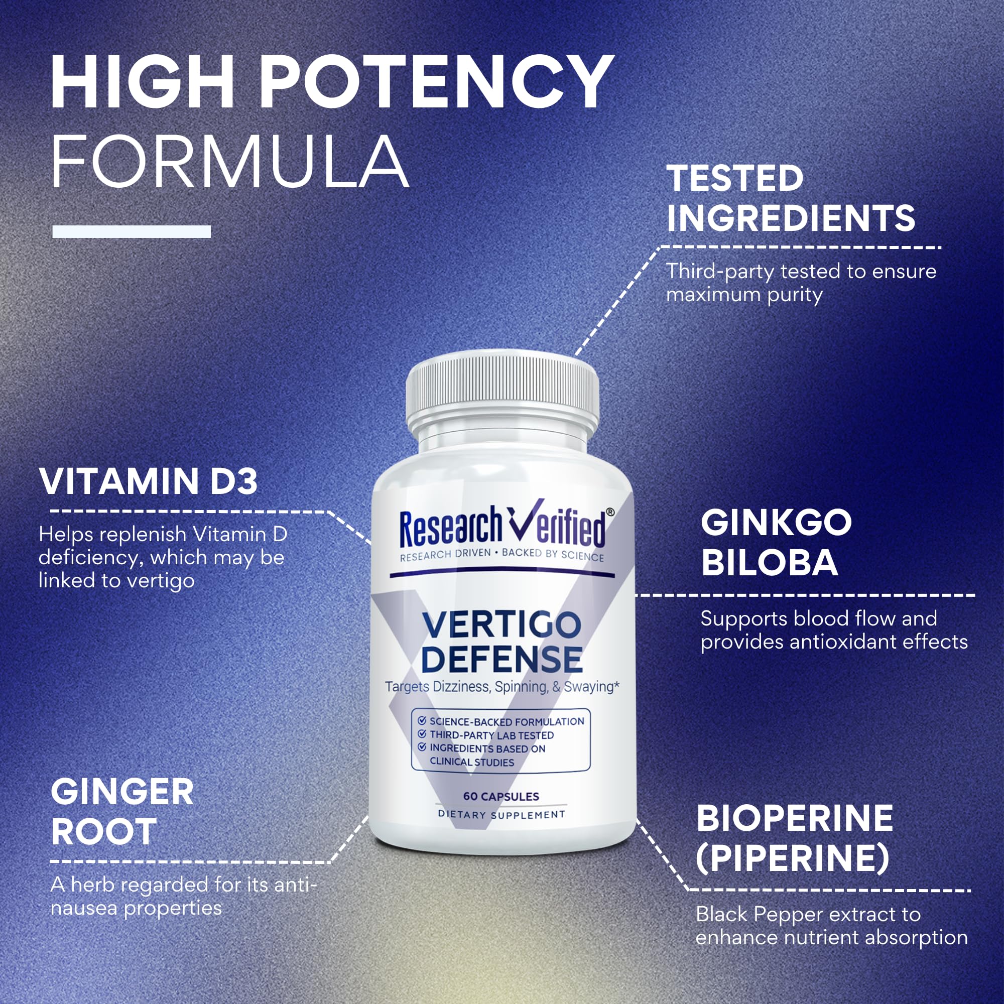 Vitamin D3 for inner ear health