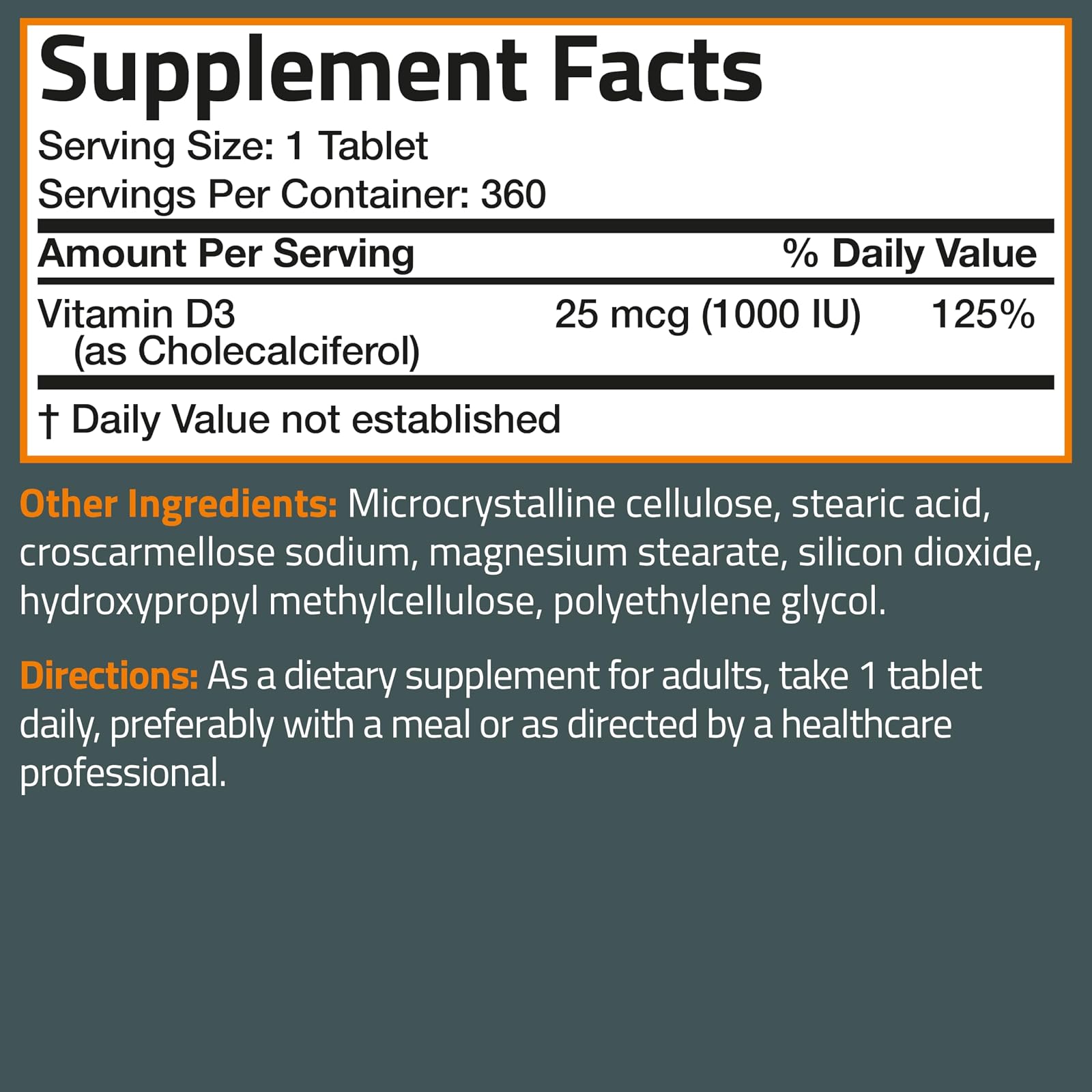 vitamin D3 for overall wellness
