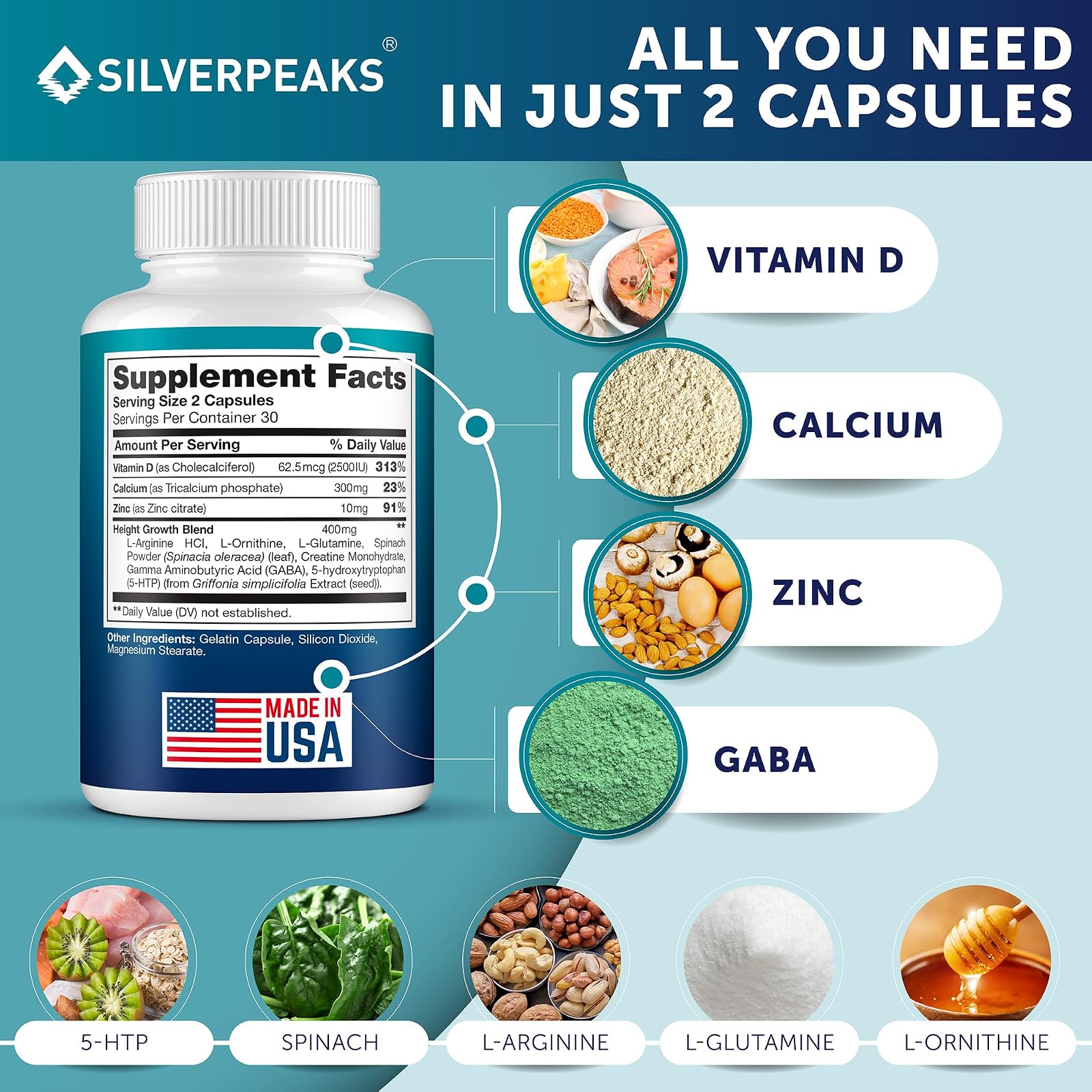 Vitamin D3 for strong bone development