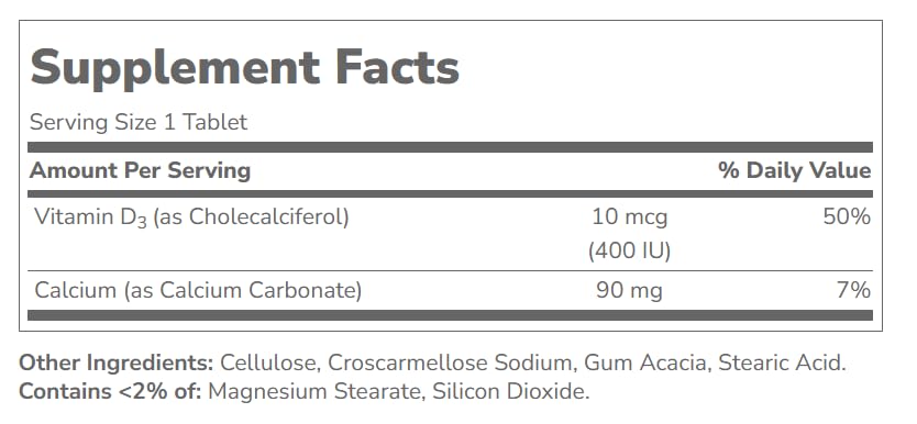 vitamin d3 for strong bones