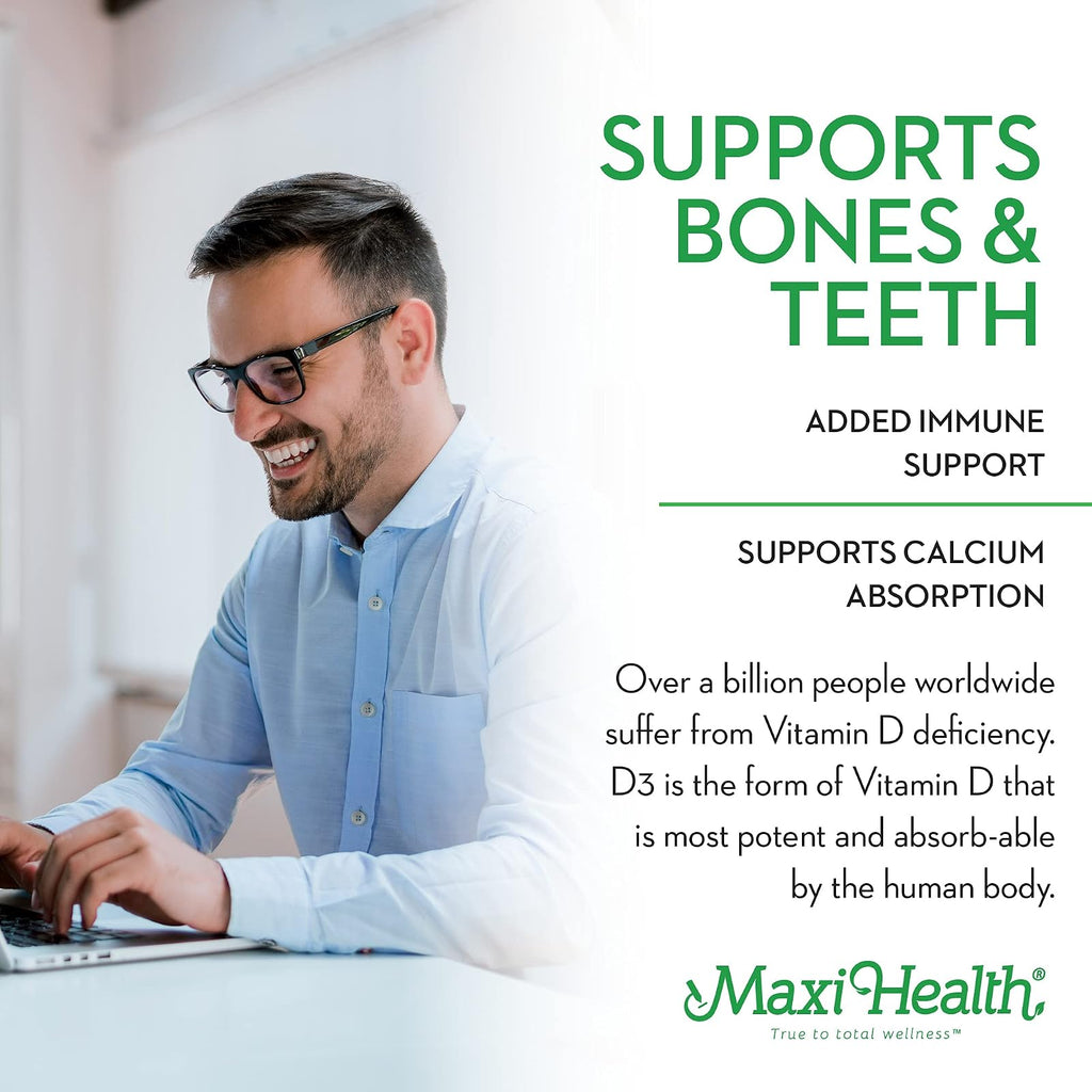 Vitamin D3 for strong bones