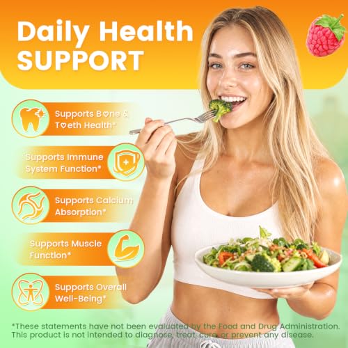 Vitamin D3 gummies for bone health
